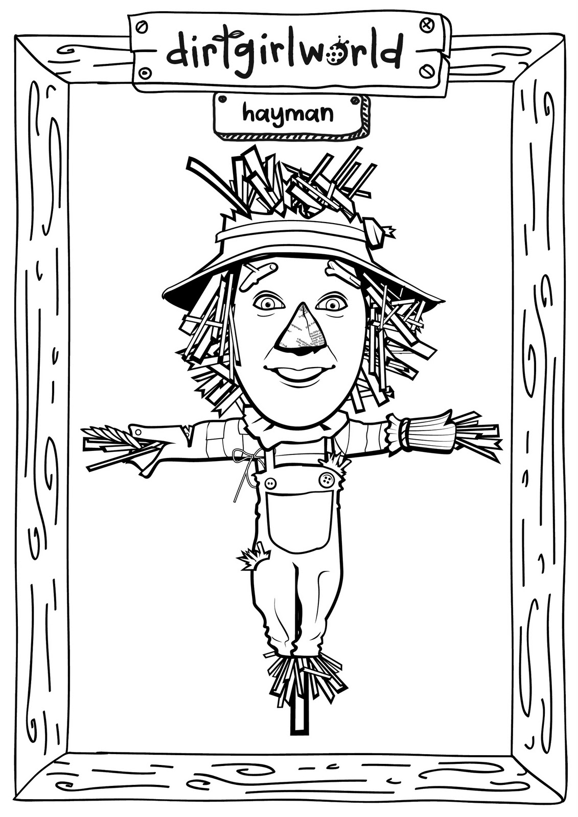 Coloring Page Of A Giggle Coloring Pages