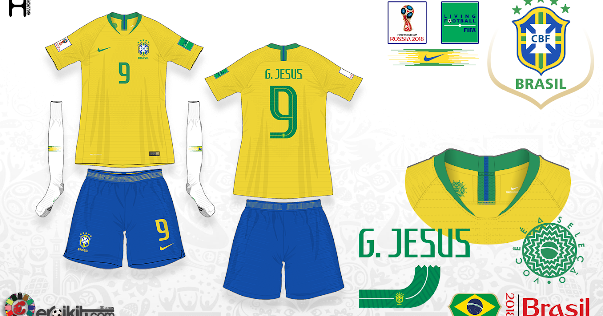 Kit Design, by eroj: 2018 Brasil WC