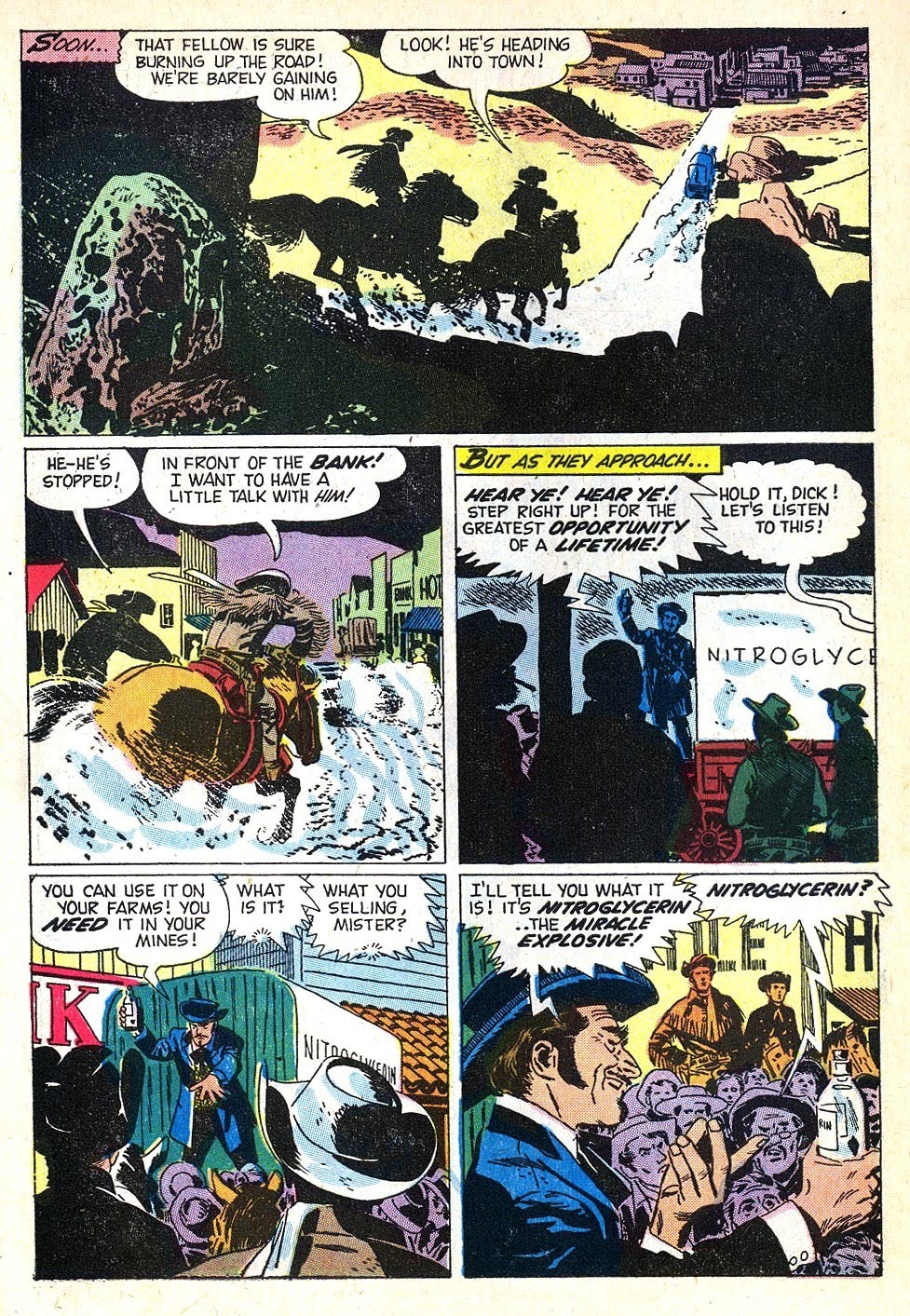 The ALEX TOTH archives: TOTH - FLYING A's RANGE RIDER 17 RANGE RIDER ...