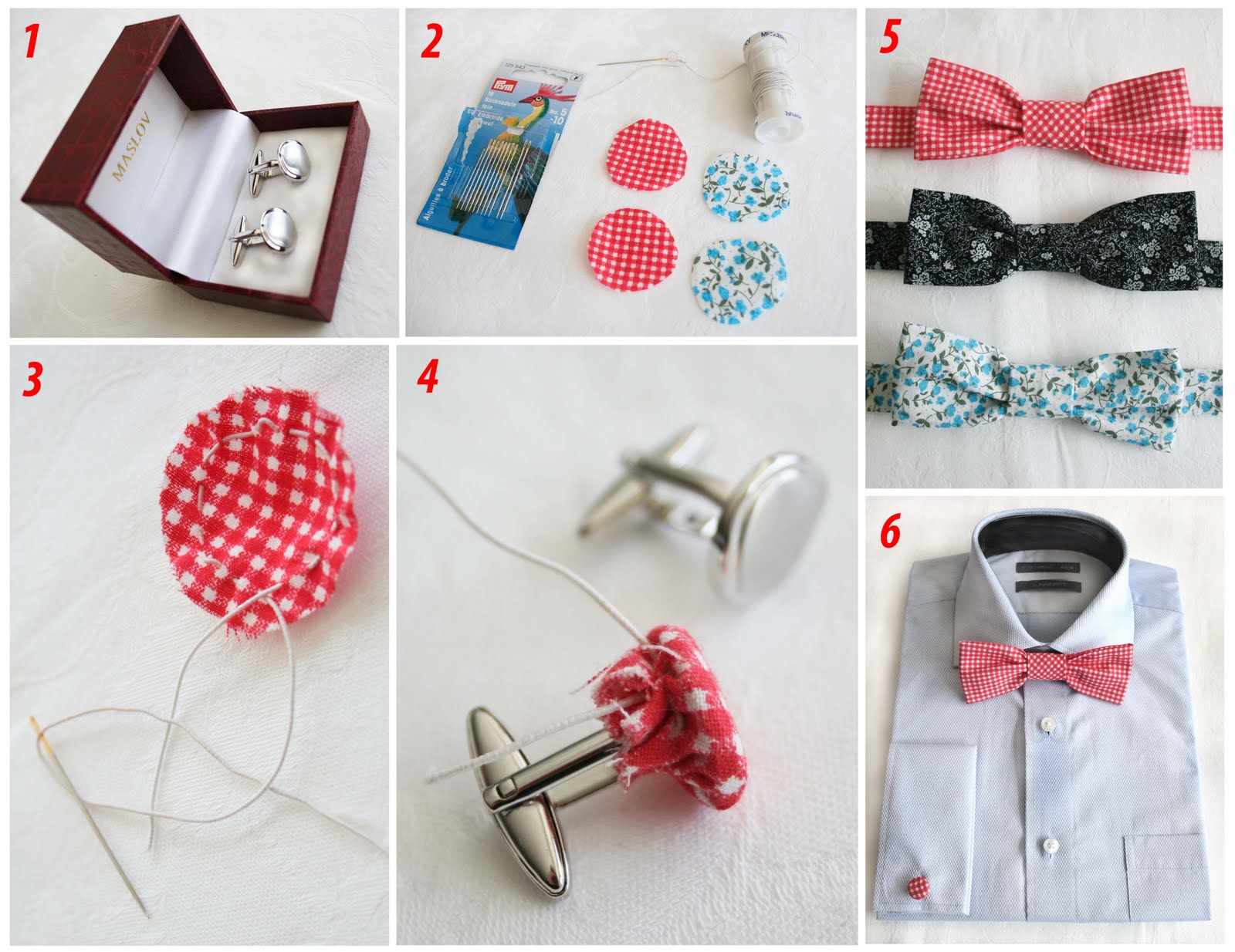 Carnival Cufflinks DIY | Moi Styling