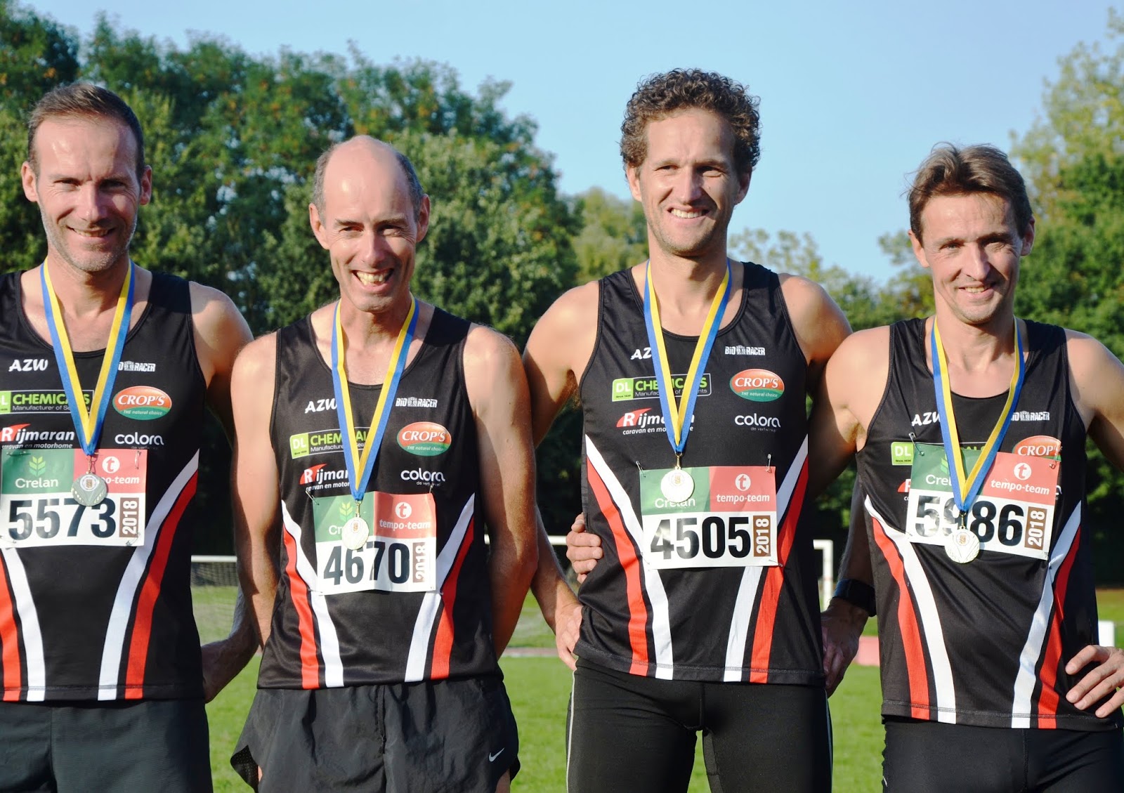 AZW Team Middle & Distance: PK aflossingen: 4 AZW-clubrecords, 4 x goud ...