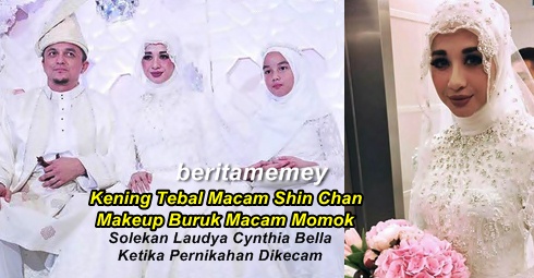 Solekan "Make-up" Laudya Cynthia Bella Ketika Pernikahan Dikecam "BURUK ...