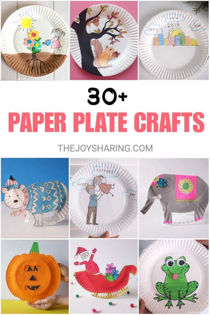 30+ Paper Plate Crafts - The Joy of Sharing