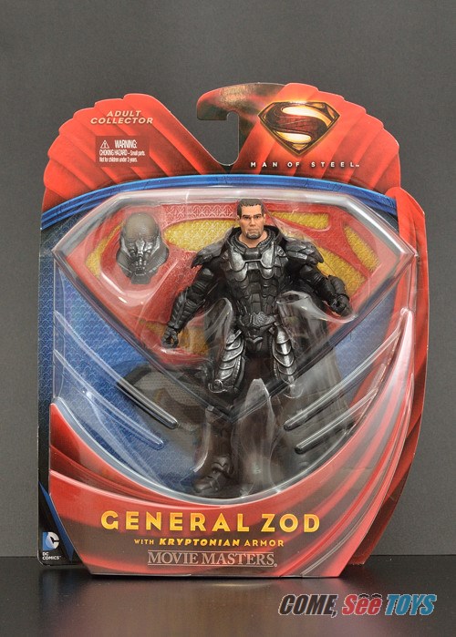 Come, See Toys: Man of Steel Movie Masters General Zod (Kryptonian Armor)