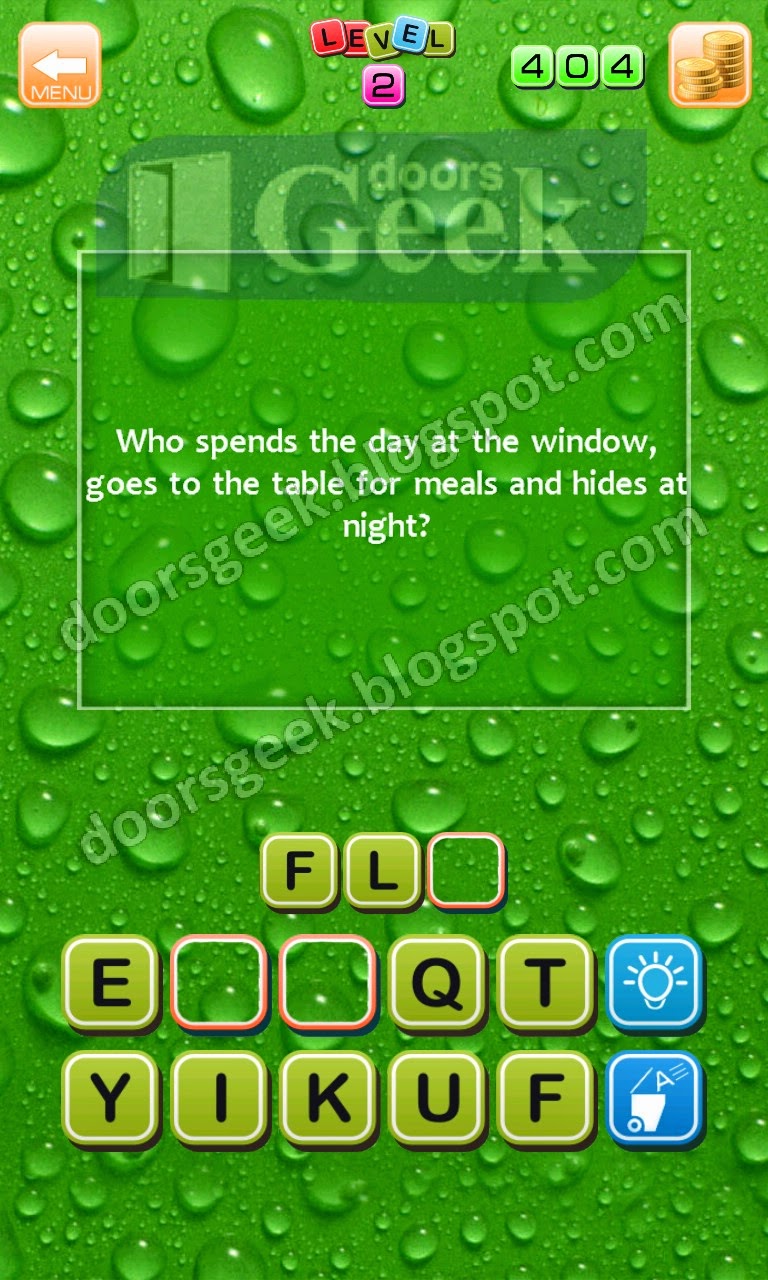 Unriddle Riddle - Level 2 ~ Doors Geek