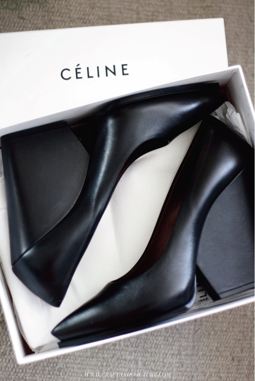In My Closet: Celine Wedge Pumps | Craft and Couture