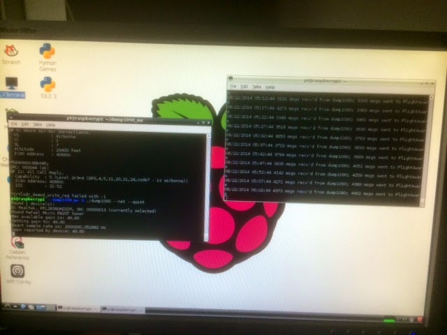 Raspberry Pi, RTL-SDR and PiAware - feeding ADS-B spots to the ...
