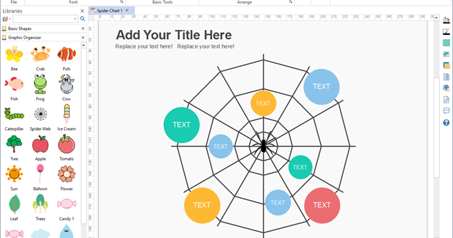 Graphic Organizer Software for Windows, Mac and Linux