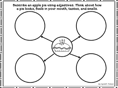 My Speech Tools: Speech and Language Activities for "The Apple Pie Tree"