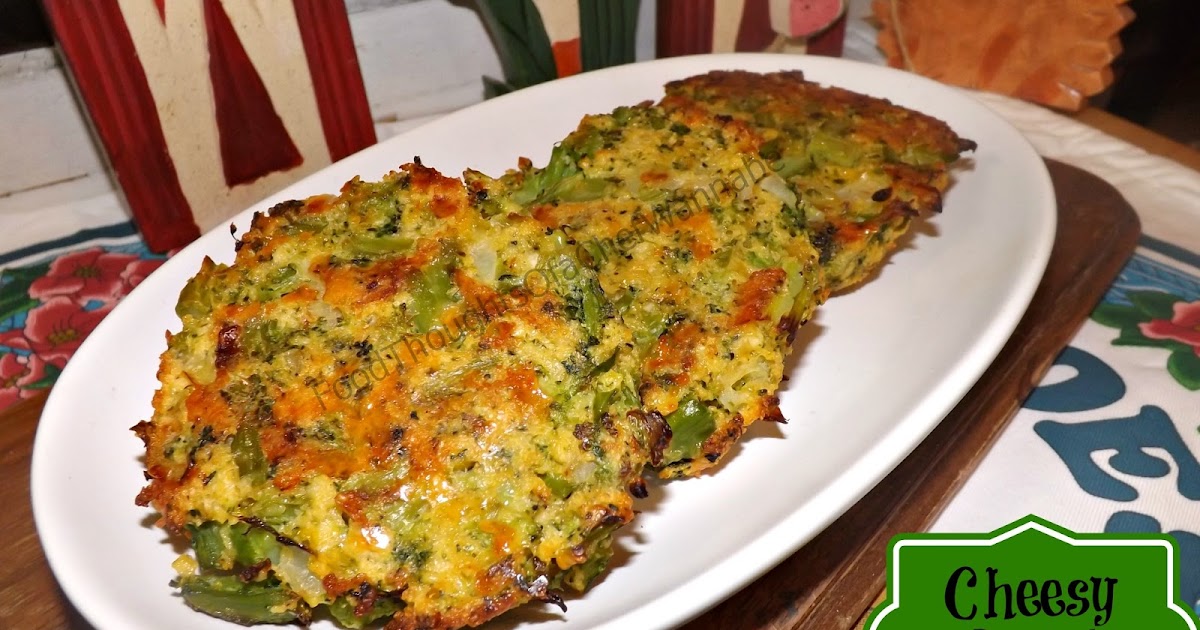 FoodThoughtsOfaChefWannabe: Cheesy Roasted Broccoli Patties (Po'Man Meals)