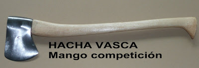 HACHAS ARTESANAS: HACHA VASCA