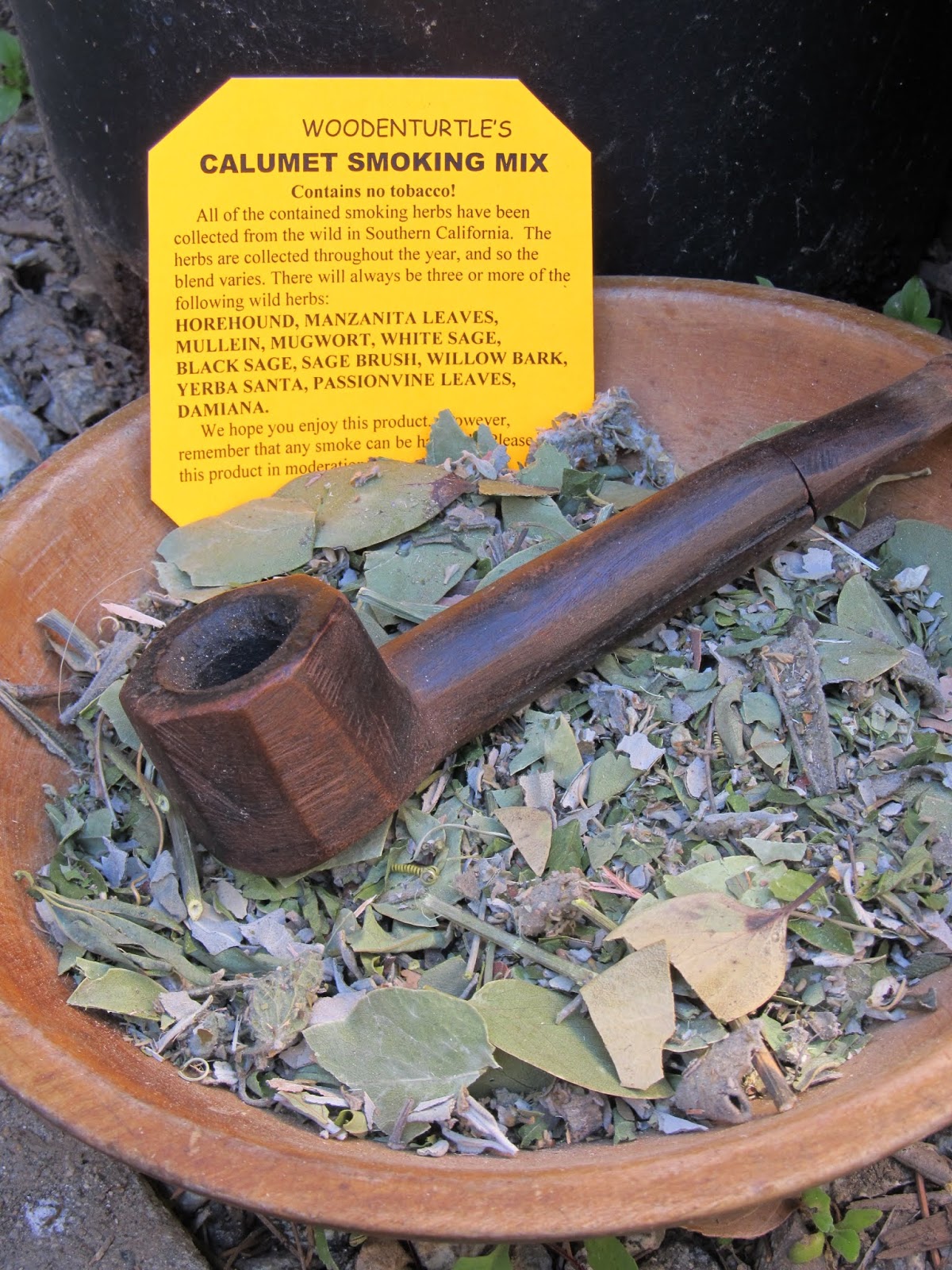 Voice In The Wilderness: How to Make Your Own Nicotine-free Smoking Mixes
