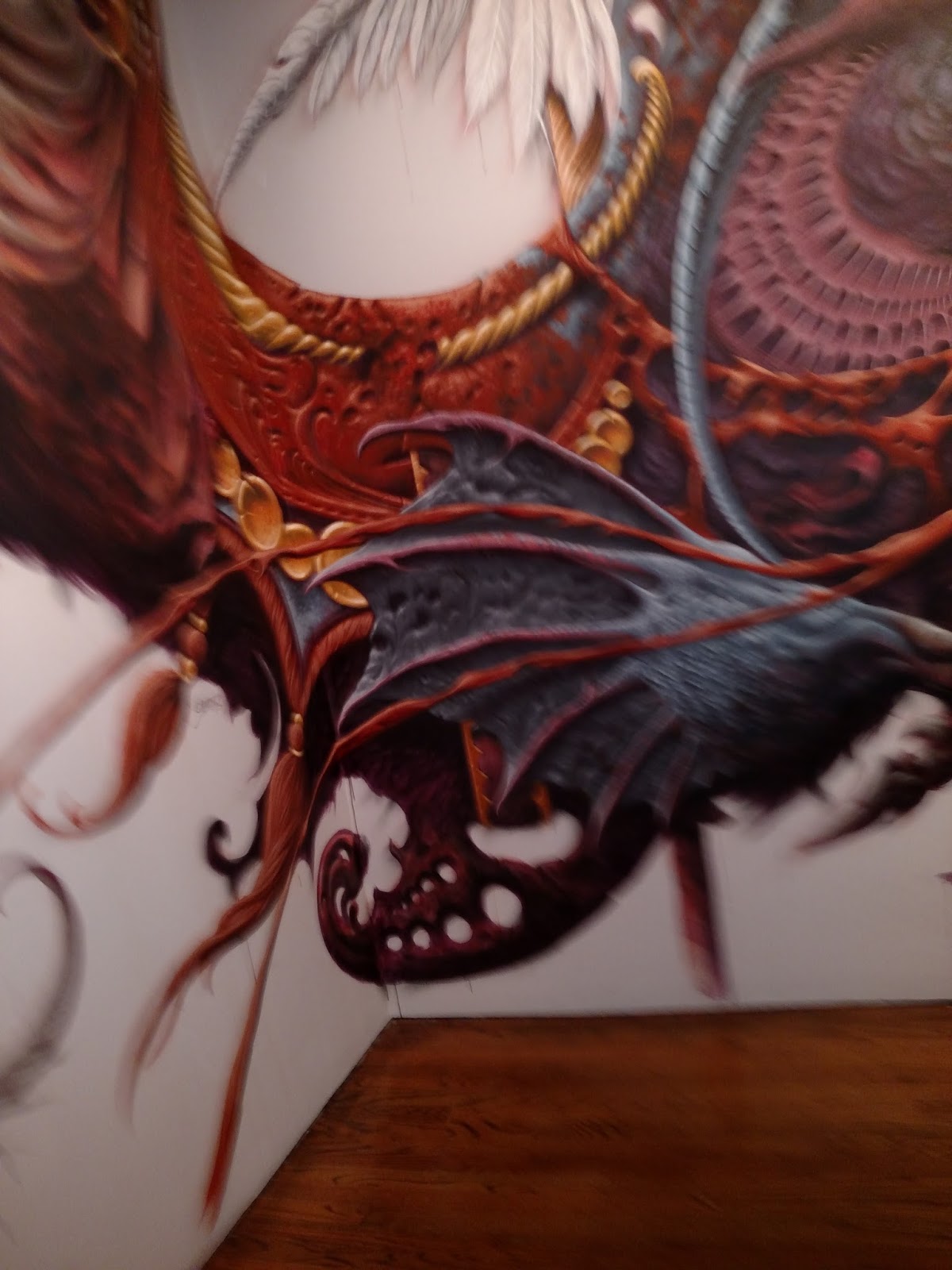 INSIDE THE ROCK POSTER FRAME BLOG: Aaron Horkey Capricorn Blues Mural ...