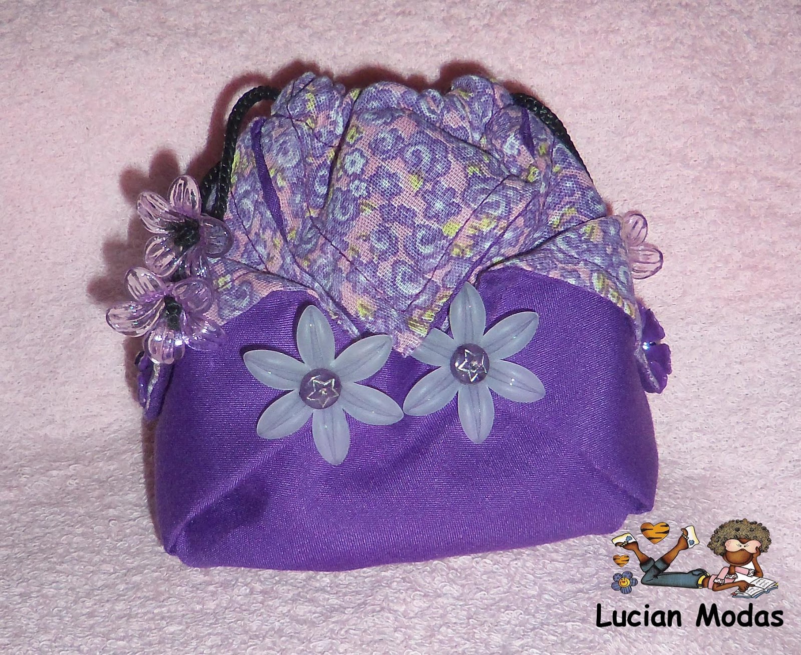 Lucian Modas: Bolsa Origami Flowers