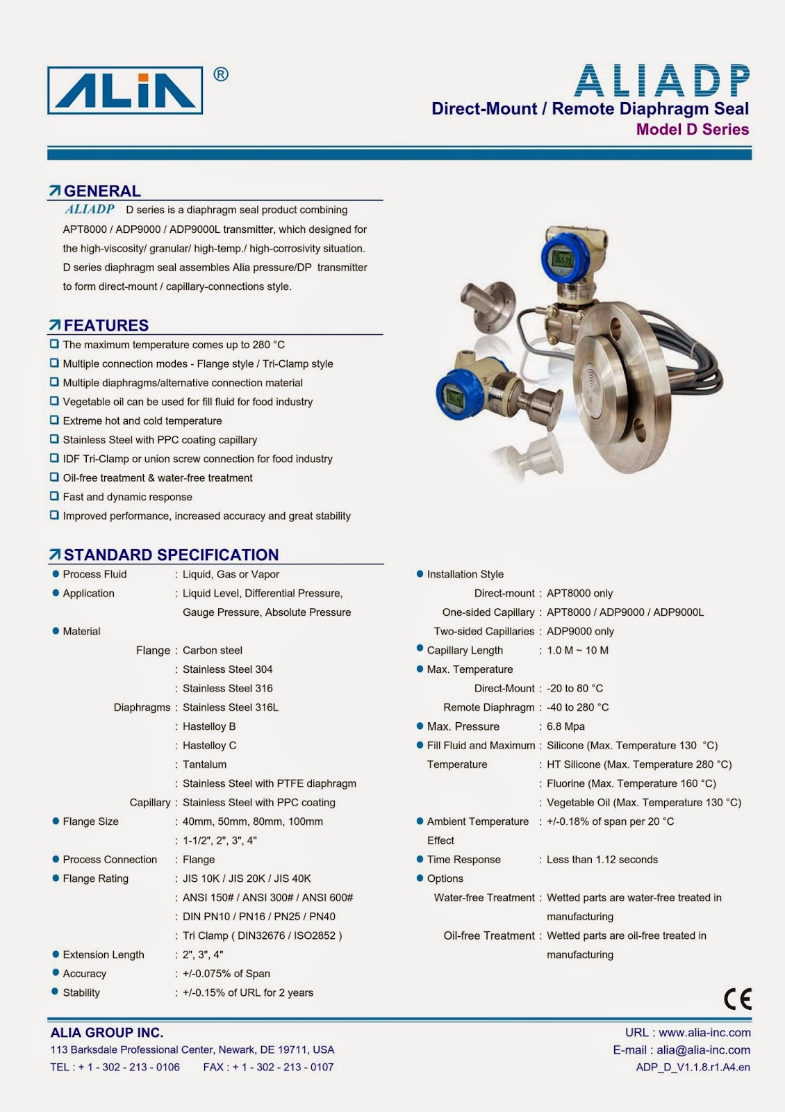 Flow Level Temperature Pressure Manifold Control Valve: Preview