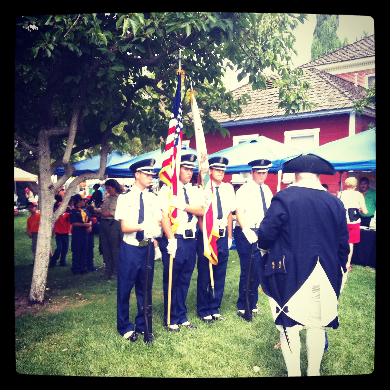 Our Scouting Days: Flag Ceremony
