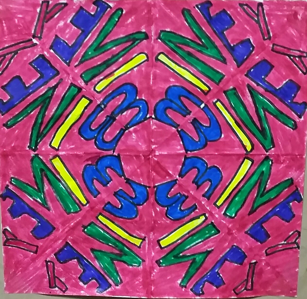 Aunt Minty's Education Place: Math Symmetry, Congruence, Rotation ...