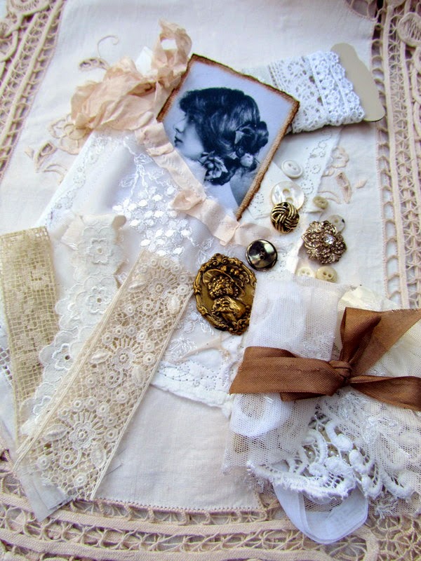 Suziqu's Threadworks: Romantic Vintage Lace Kits for your Inspiration!
