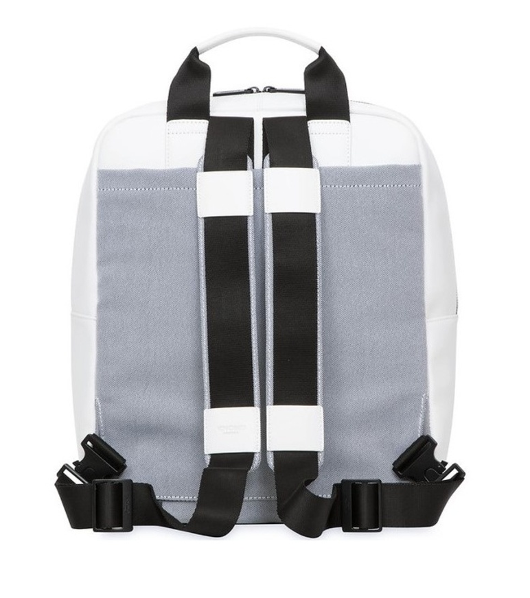 Sơn Dmax: Dale 15" Leather Tote Backpack (White)12