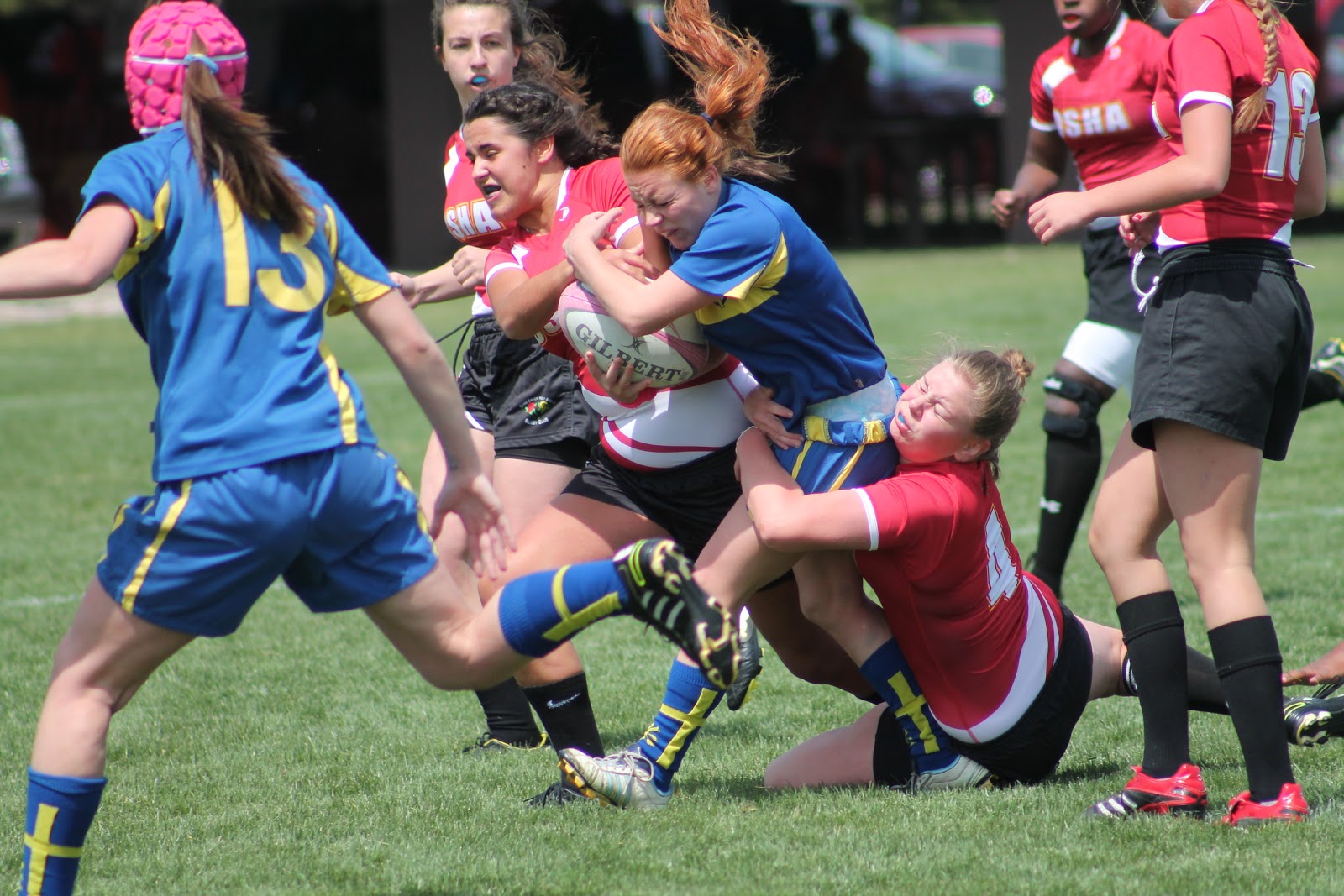 High School Girls Rugby: April 2012
