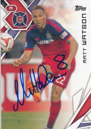 Daily Autograph: Matt Watson