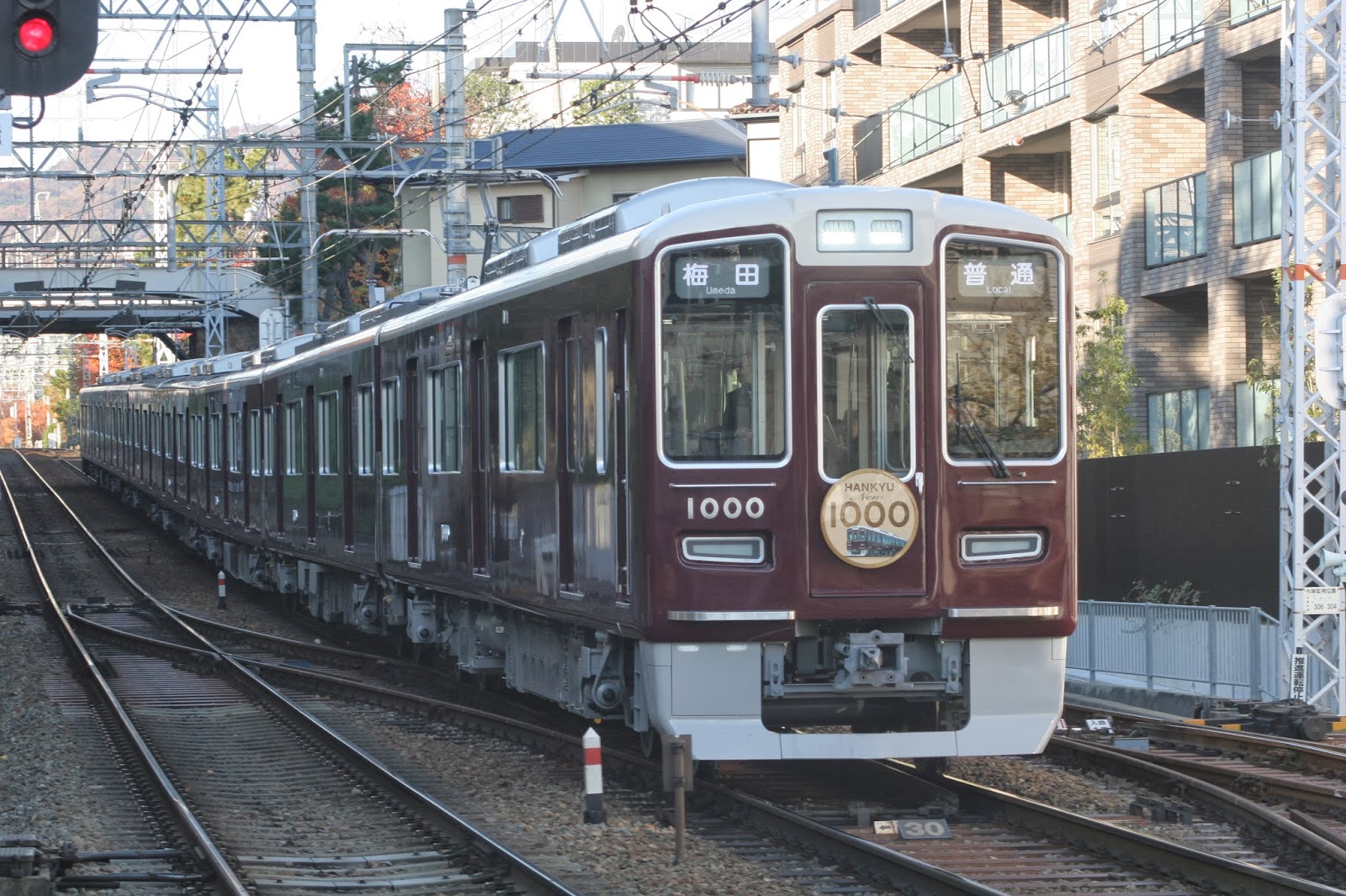 pikarail's blog: 131129-阪急電鉄-1000系の撮影。