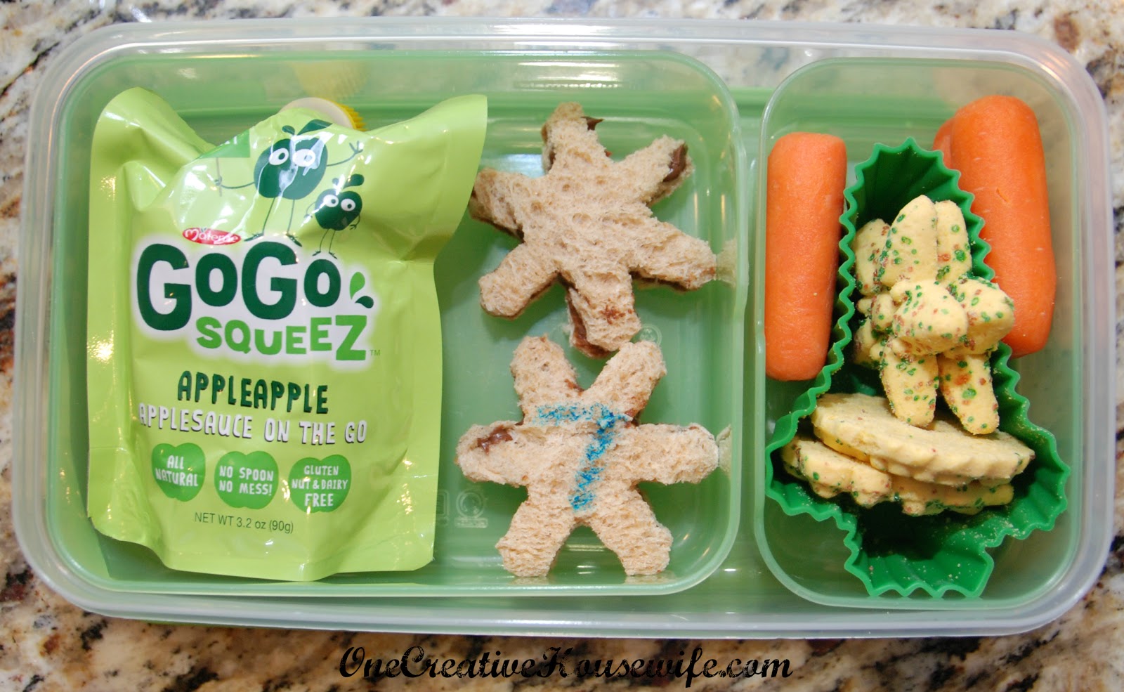 One Creative Housewife: Lunches Week 17 - Advent Style 3