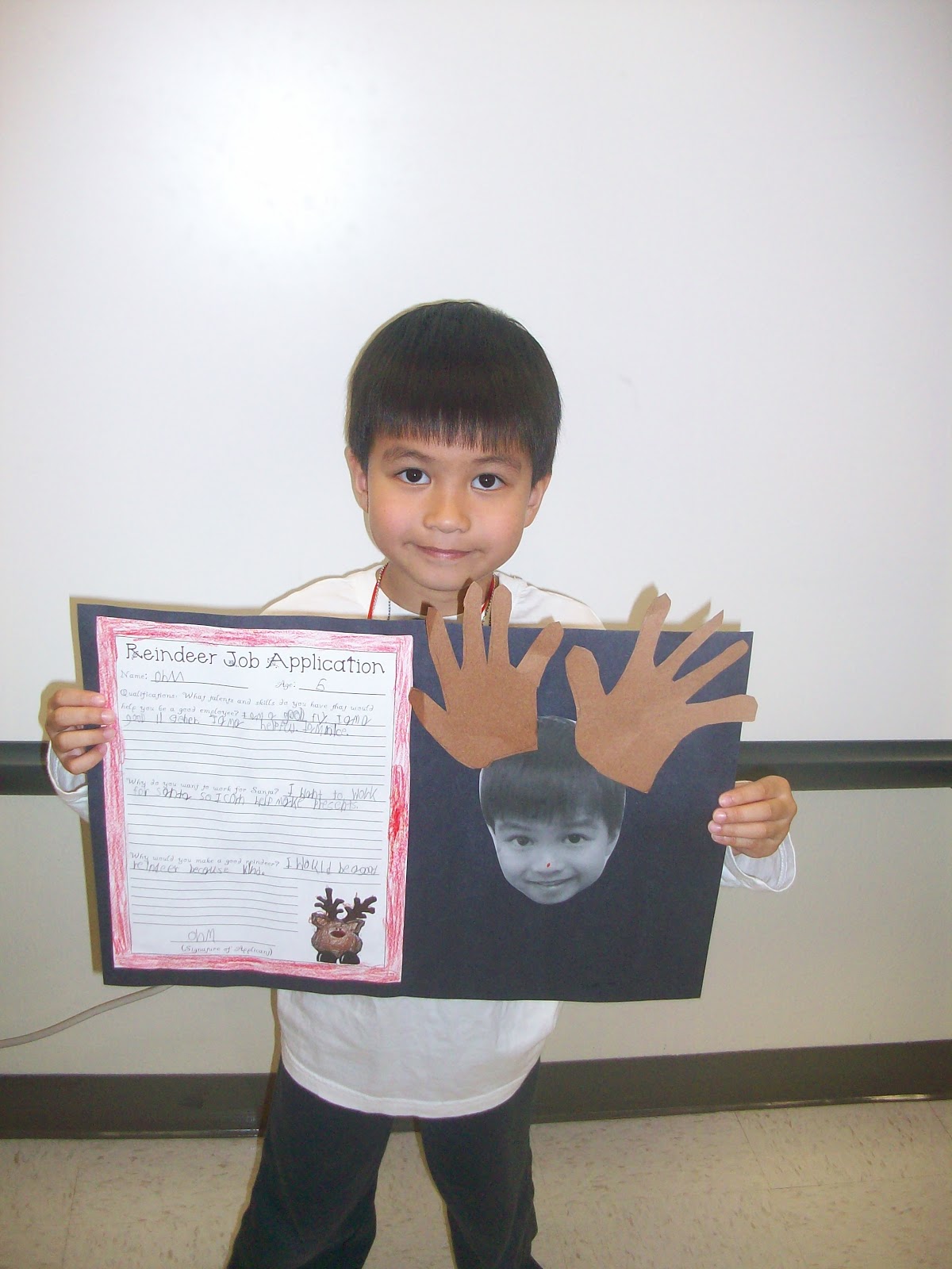 Bishop's Blackboard: An Elementary Education Blog: Reindeer Job ...