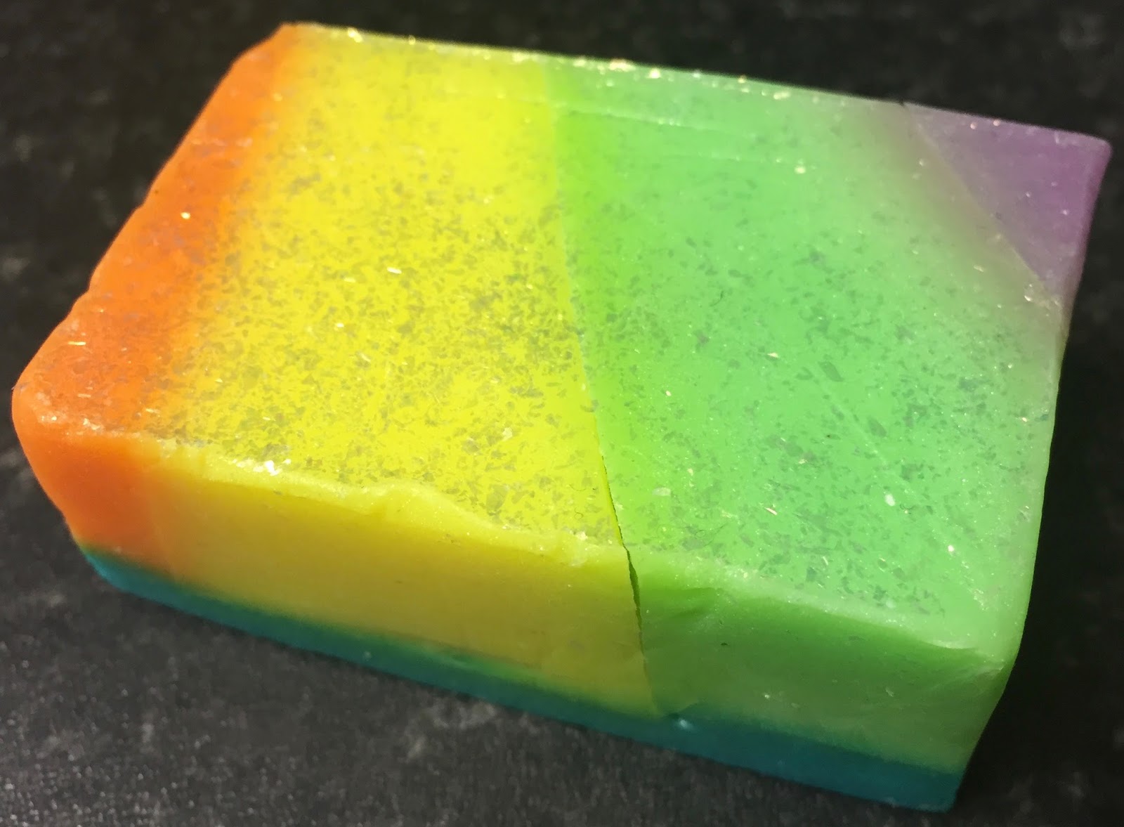 All Things Lush UK: Somewhere Over The Rainbow Soap