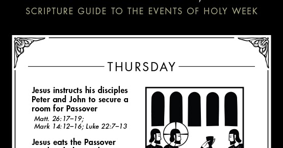 The Final Days of Jesus: Thursday - Digging The Word