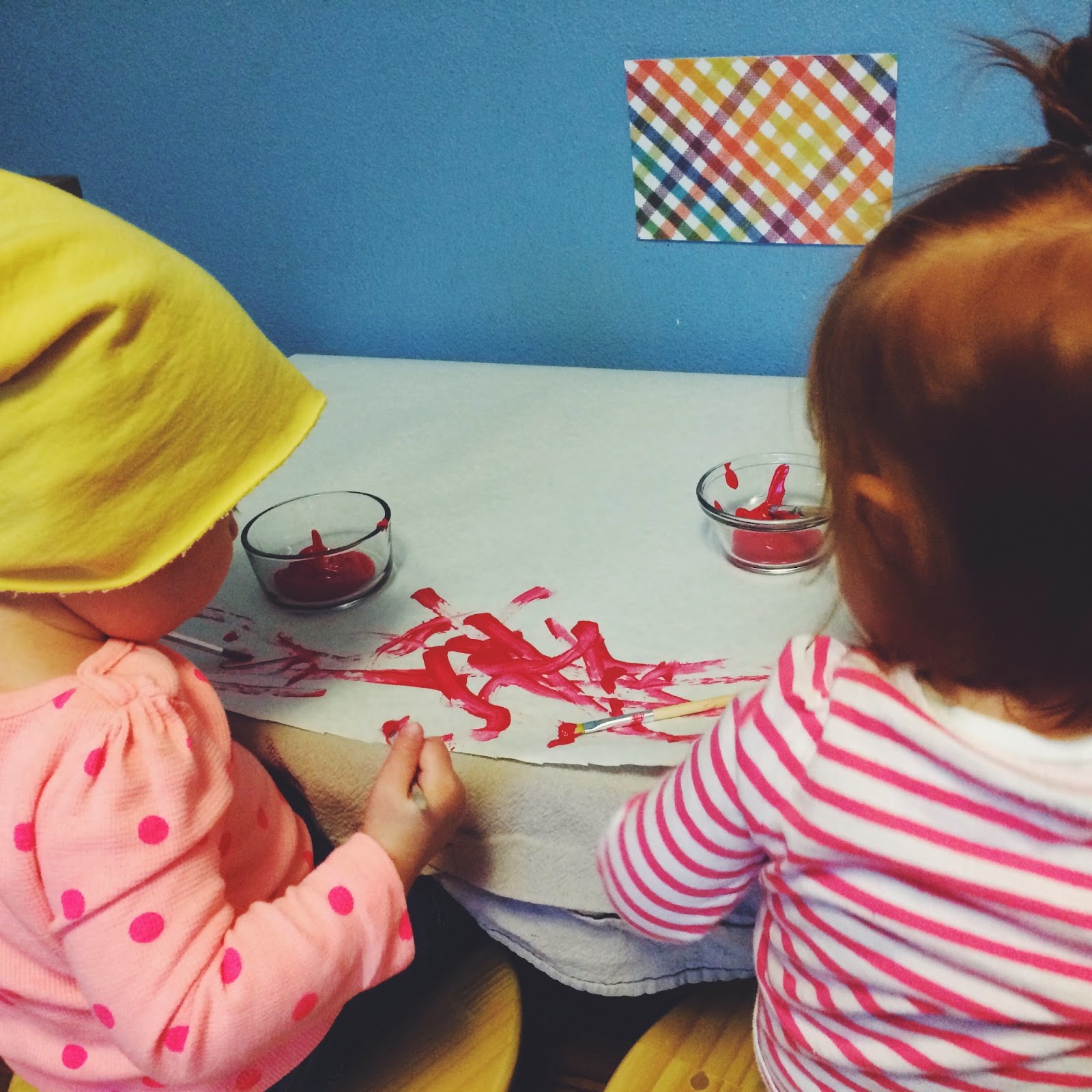 Tumbleweed Infant and Preschool House: Exploring Materials: Paint
