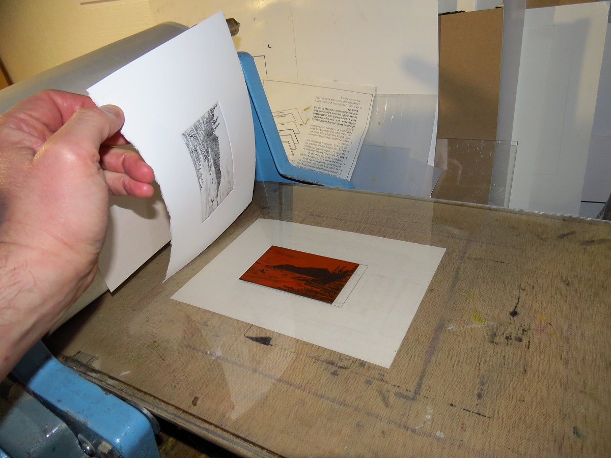 My Printmaking Journey: miniature etchings from photopolymer plates - a ...