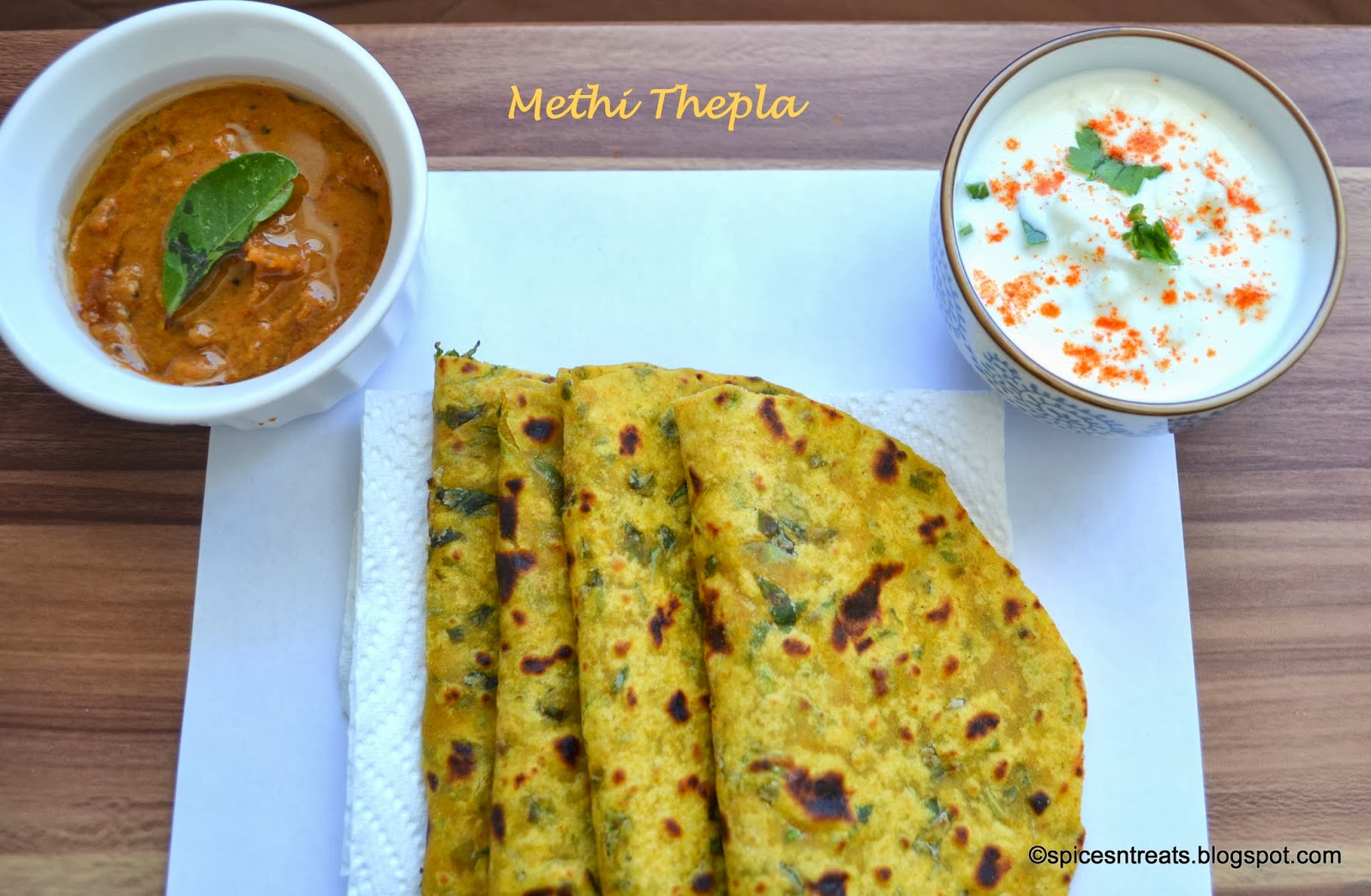 Spices and Treats: Methi Thepla