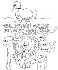 Water Pollution Coloring Pages | [#] Fresh Coloring Pages
