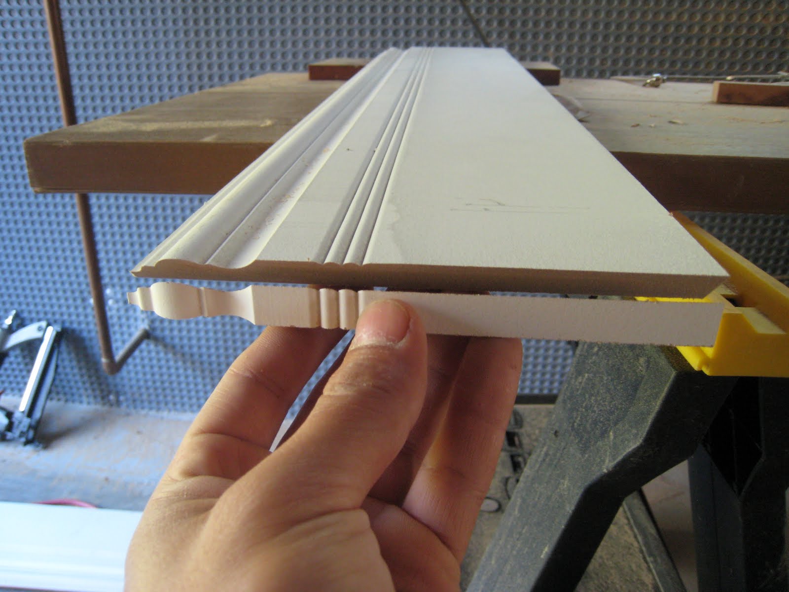 Of Carpentry and Design: Trim: Coping Cuts and Returns.