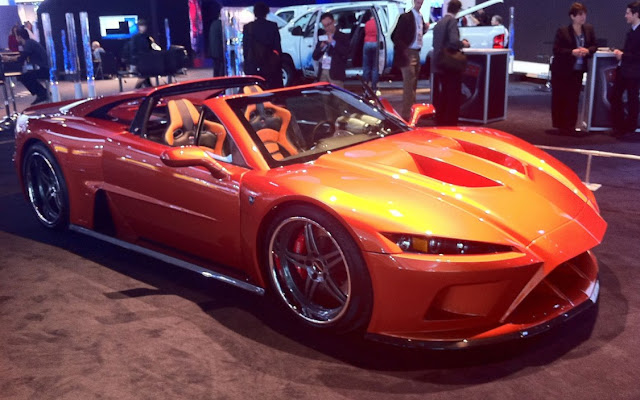 Garage Car: Falcon F7 Supercar Detroit live photos - video - price ...