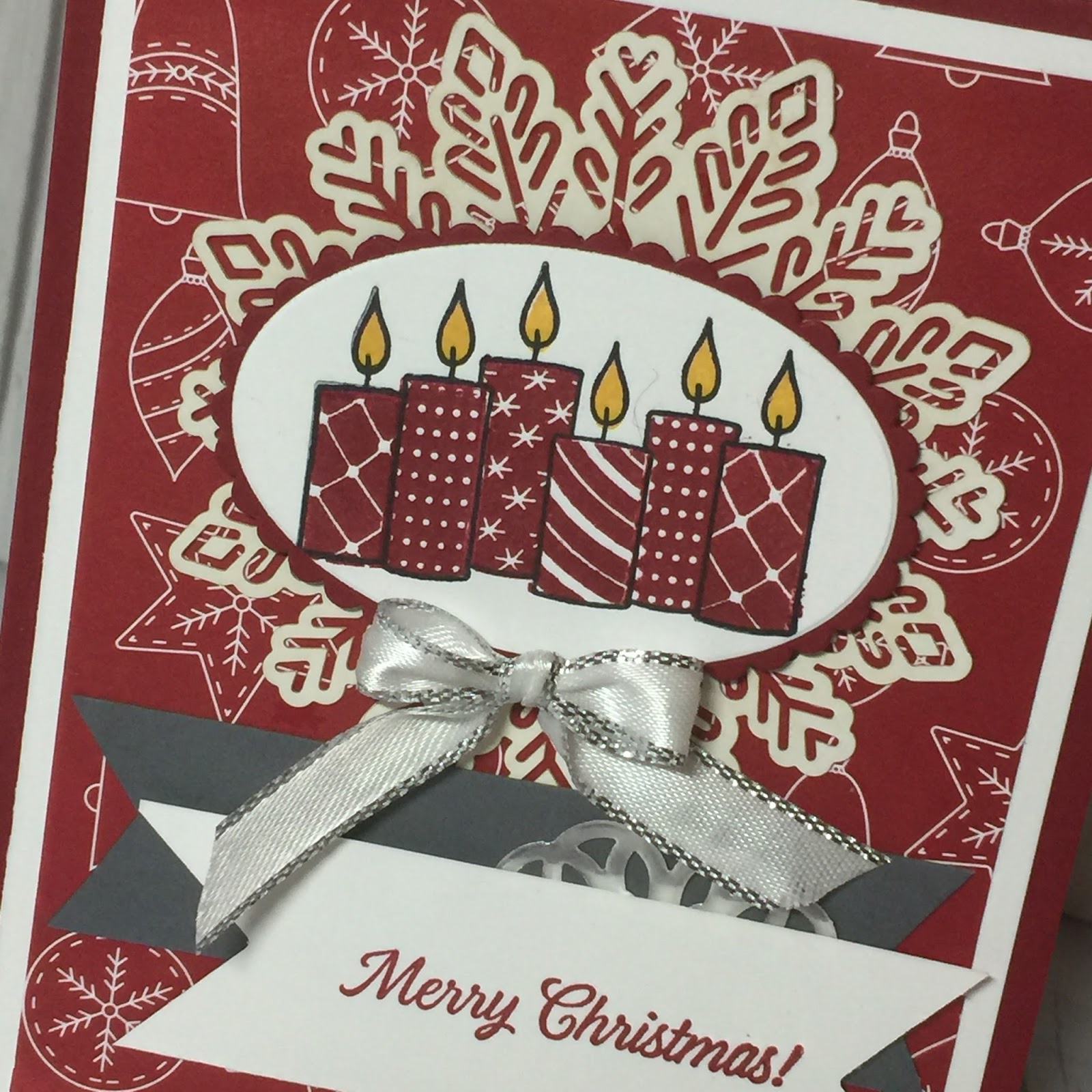 Another Stampin' Up! Merry Patterns Christmas Card | Stamped Sophisticates