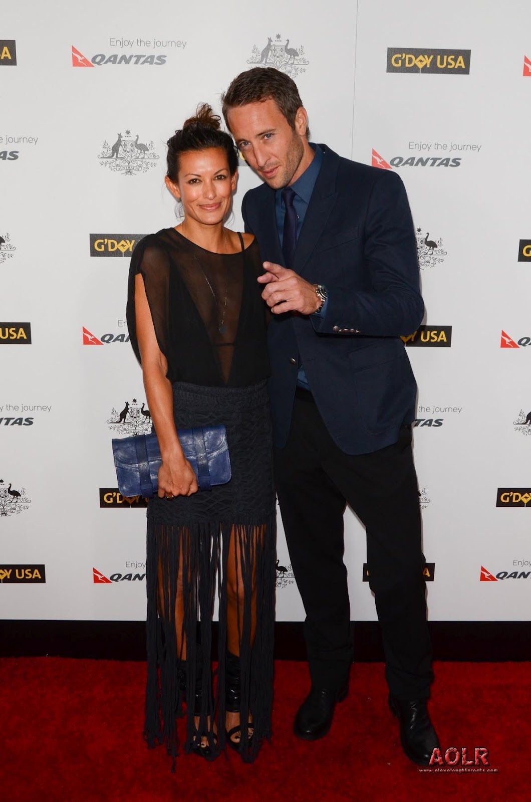 Aussie Alex: Alex O'Loughlin & Malia Jones ..... :((
