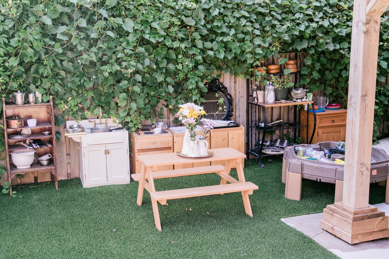 Our custom mud kitchen! | Transforming our Learning Environment into a ...