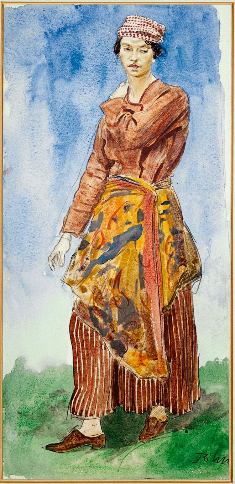 Augustus John (1878-1961) | Post-Impressionist painter | Tutt'Art ...