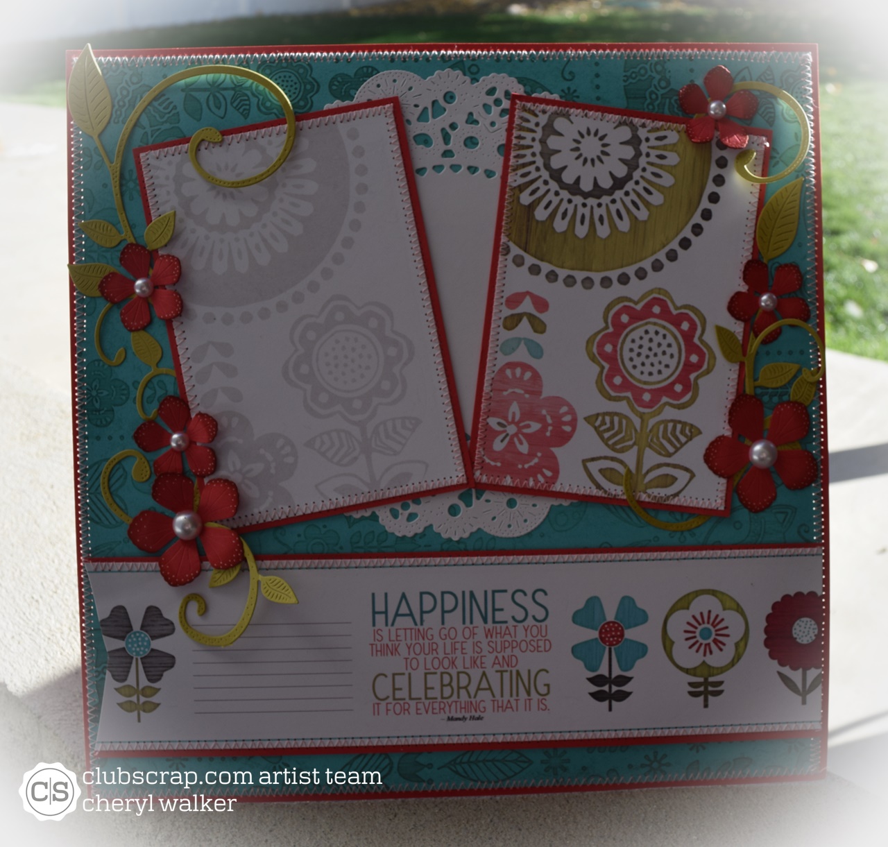Sweeet Designs By Cheryl: Club Scrap Scandinavia Hop