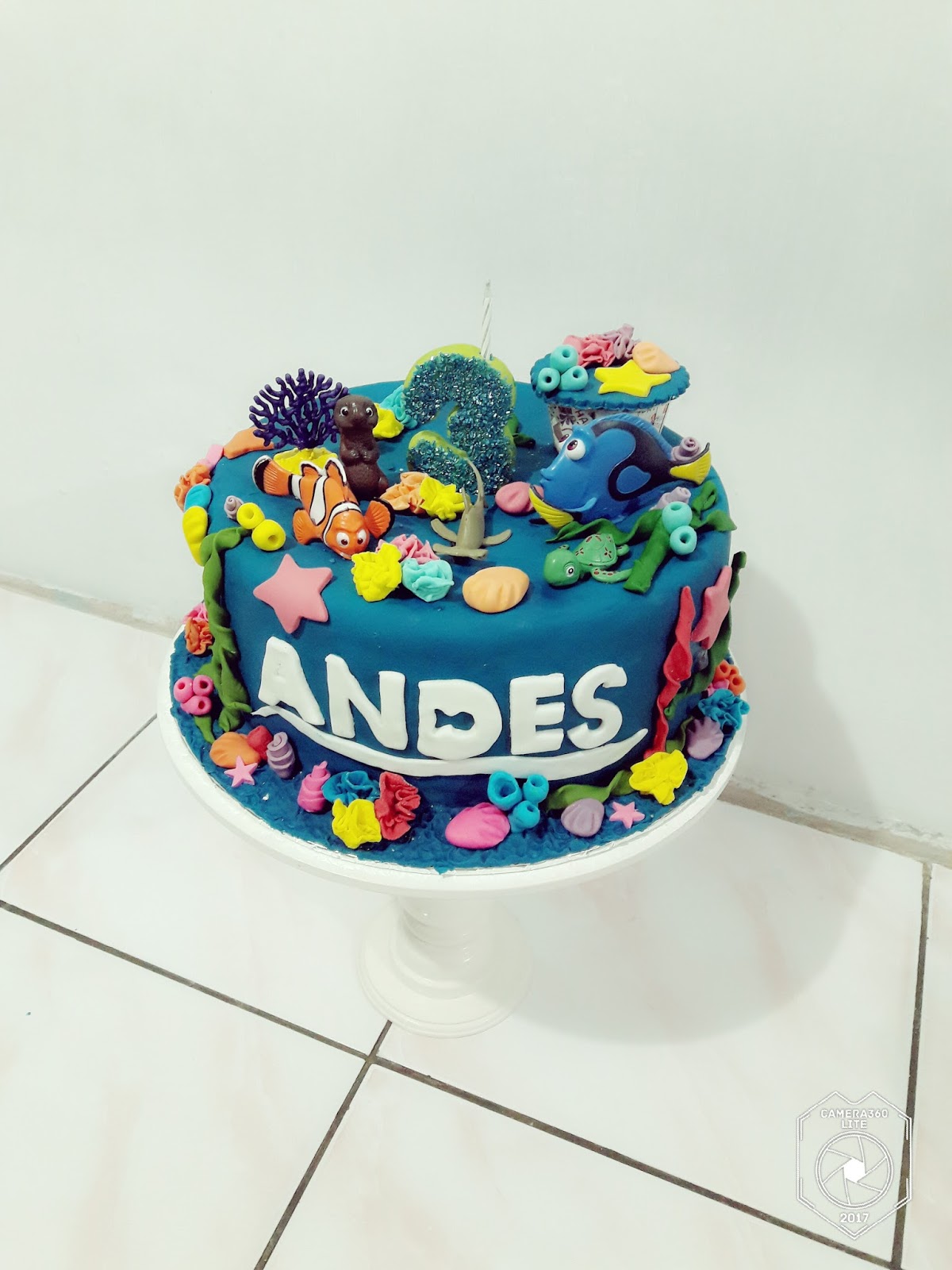 SAGITARIUS CAKE SHOP: KUE ULANG TAHUN FINDING DORY FONDANT
