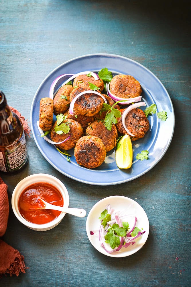 Mix and Stir: Shami Kebabs : Round Minced Meat Rissoles