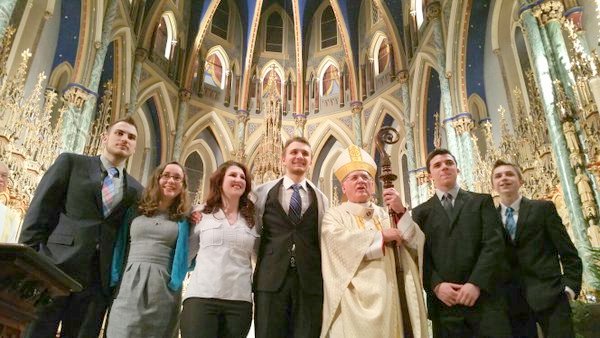 The Journey of a Bishop: Mass of the Neophytes—Notre Dame Cathedral ...