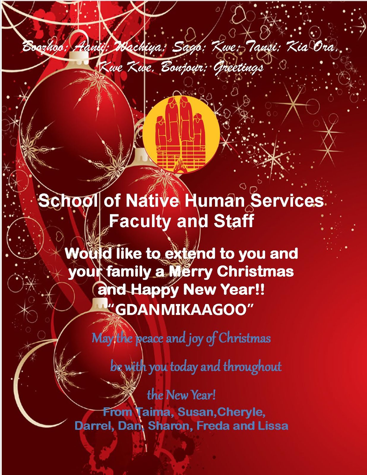 Native Social Work Native Human Services