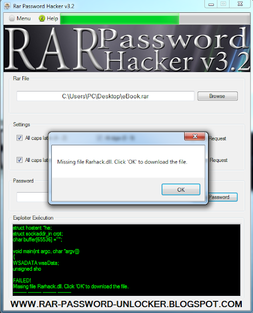 Rar password unlocker will not install - herlasopa