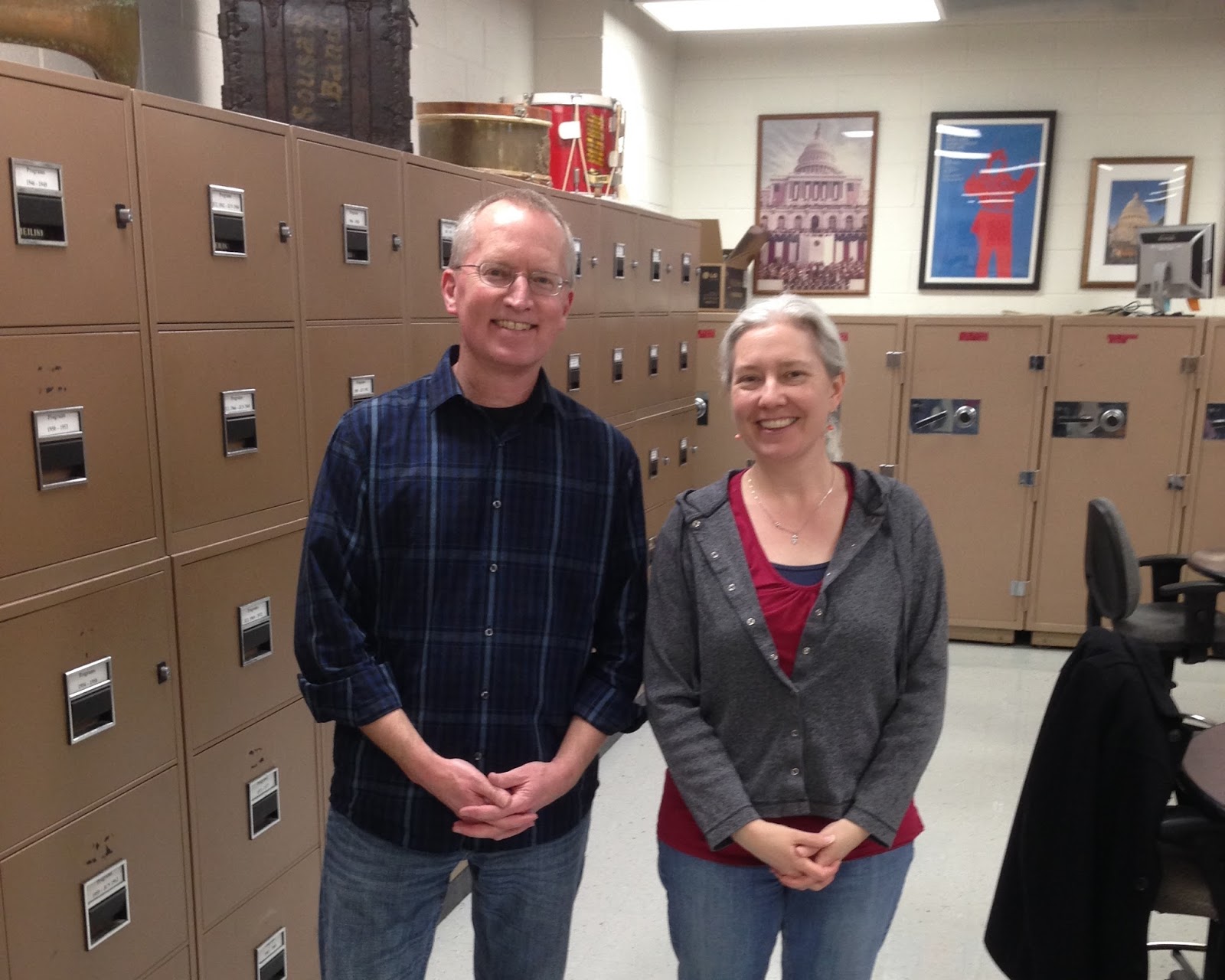 Strictly Oompah: At the U. S. Marine Band Library