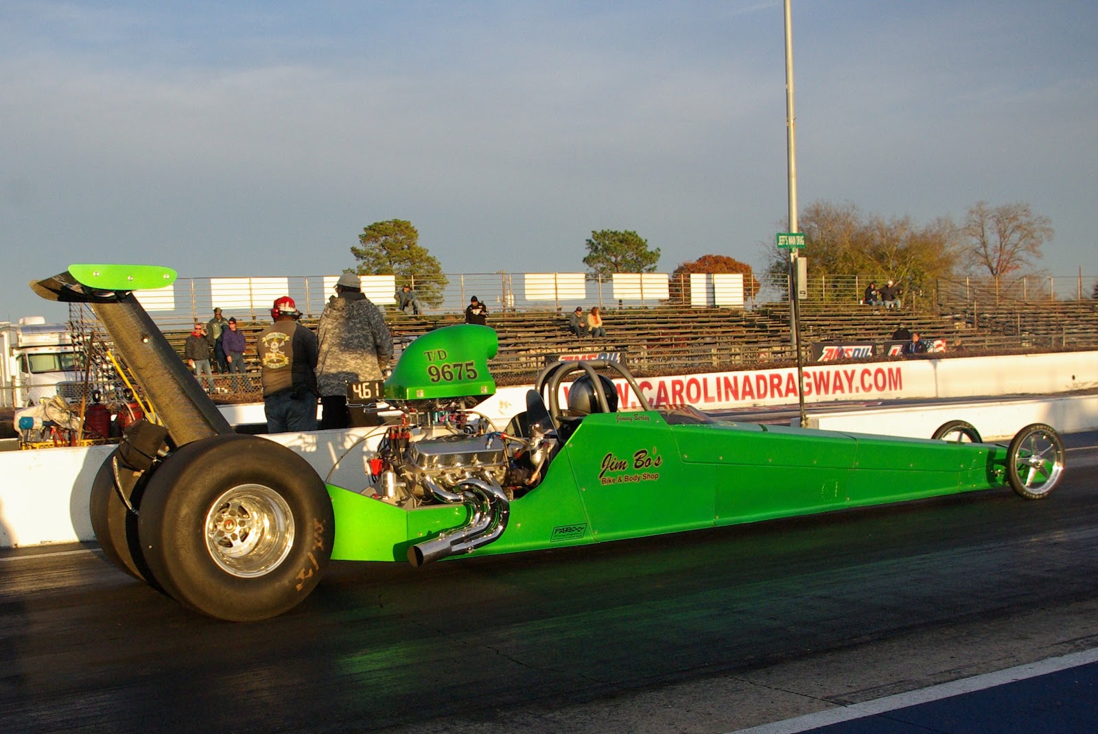 Fast Shutter: JIMMY BERLEYS BEAUTIFUL ((GREEN)) DRAGSTER AT CAROLINA ...
