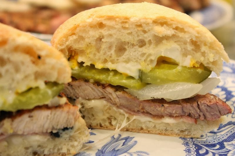 pass the peas, please: cuban pork sandwich