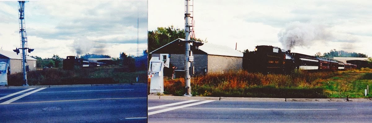 Trackside Treasure: CPR 1201 at Brockville, 1990